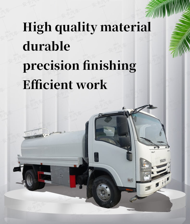 JAPAN 4*2 watering cart isuzu water tank truck-anka truck