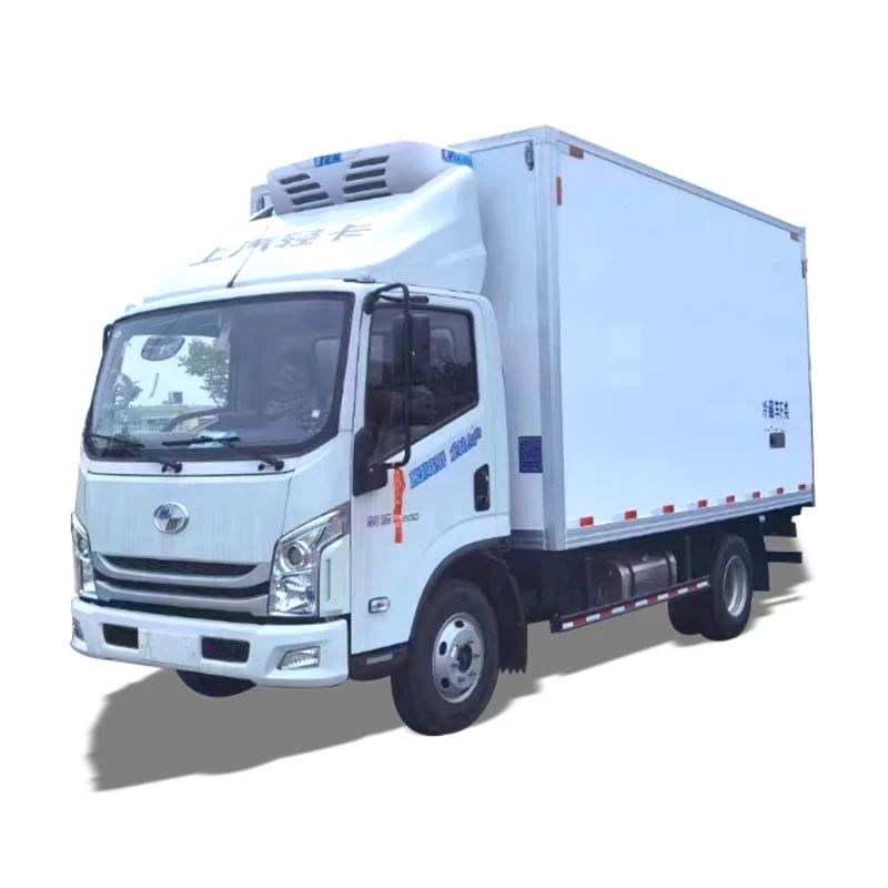 5 ton mini refrigerated truck Frozen Food Van Truck-anka truck