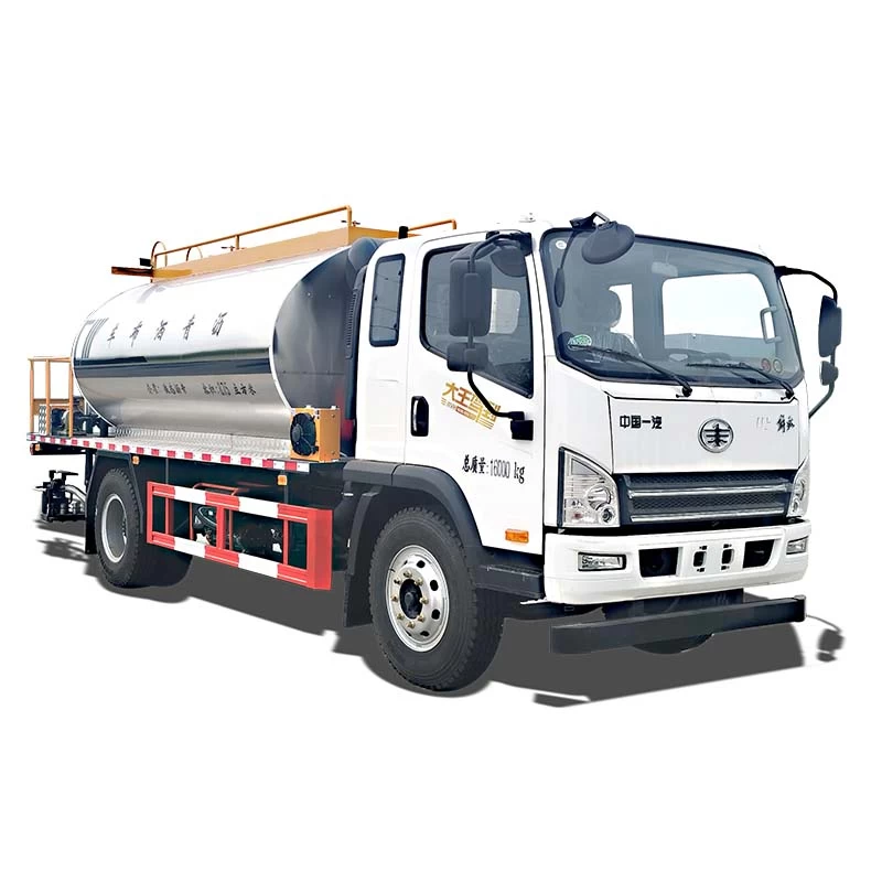 Faw 8000L Bitumen Sprayer Truck Asphalt Distributor Truck-anka truck