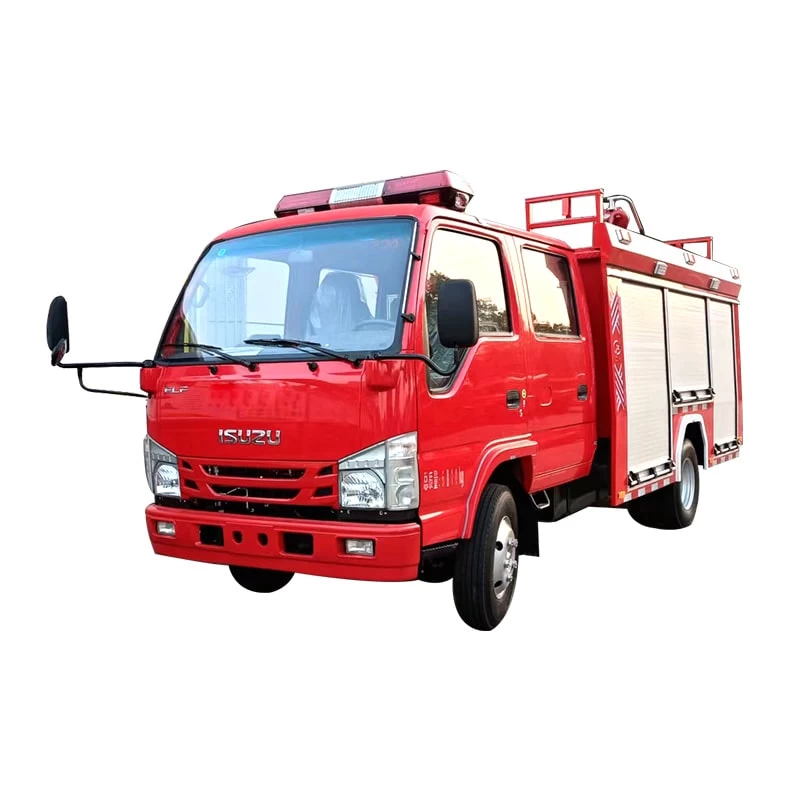 ISUZU 3000L Water Tank Fire Fighting Rescue Truck for Sale-anka truck